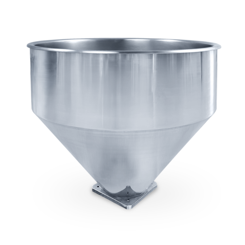 Hoppers Stainless steel hoppers | Steelbau